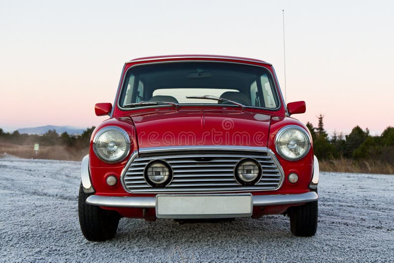 Classic Mini stock image. Image of white, small, culture - 17479951