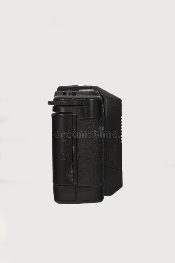 35mm film camera side view stock image. Image of body - 76650883