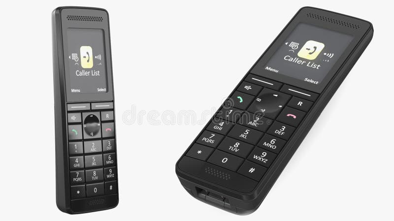 Classic Mobile Phone with Physical Keypad Design Stock Photo - Image of ...