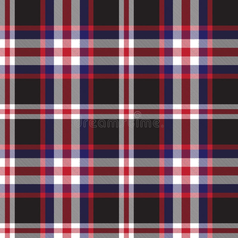 Classic Modern Plaid Tartan Seamless Pattern Stock Vector ...
