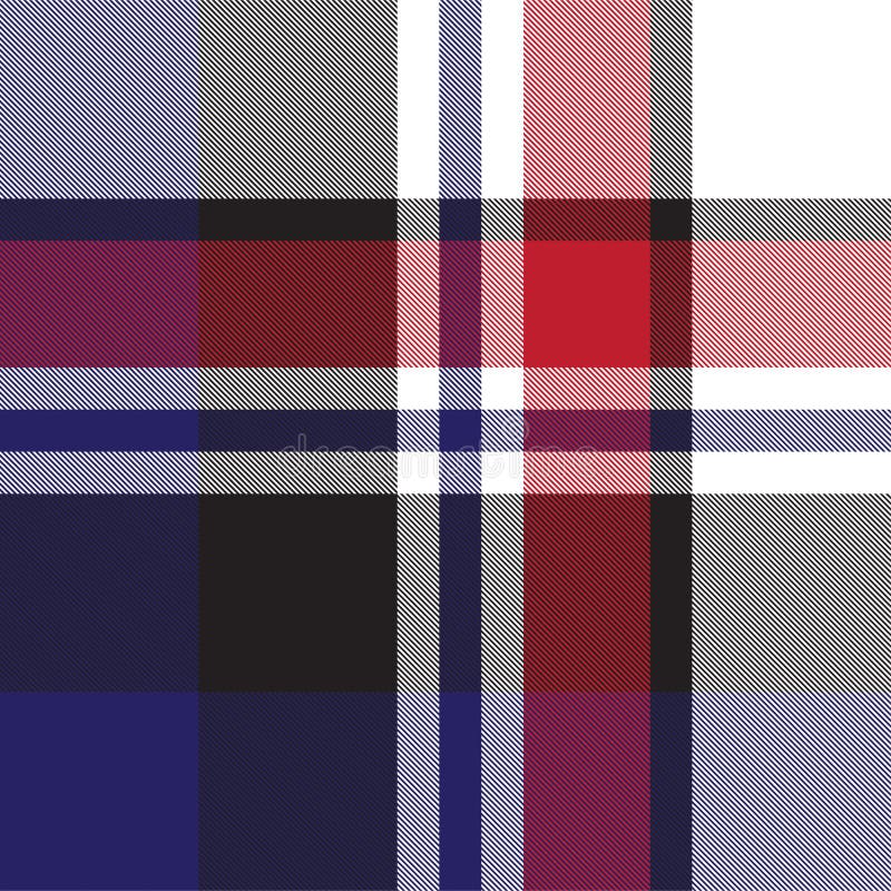Classic Modern Plaid Tartan Seamless Pattern Stock Vector ...