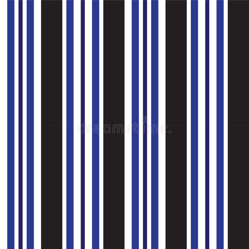 Classic Modern Vertical Stripe Pattern Stock Vector - Illustration of ...