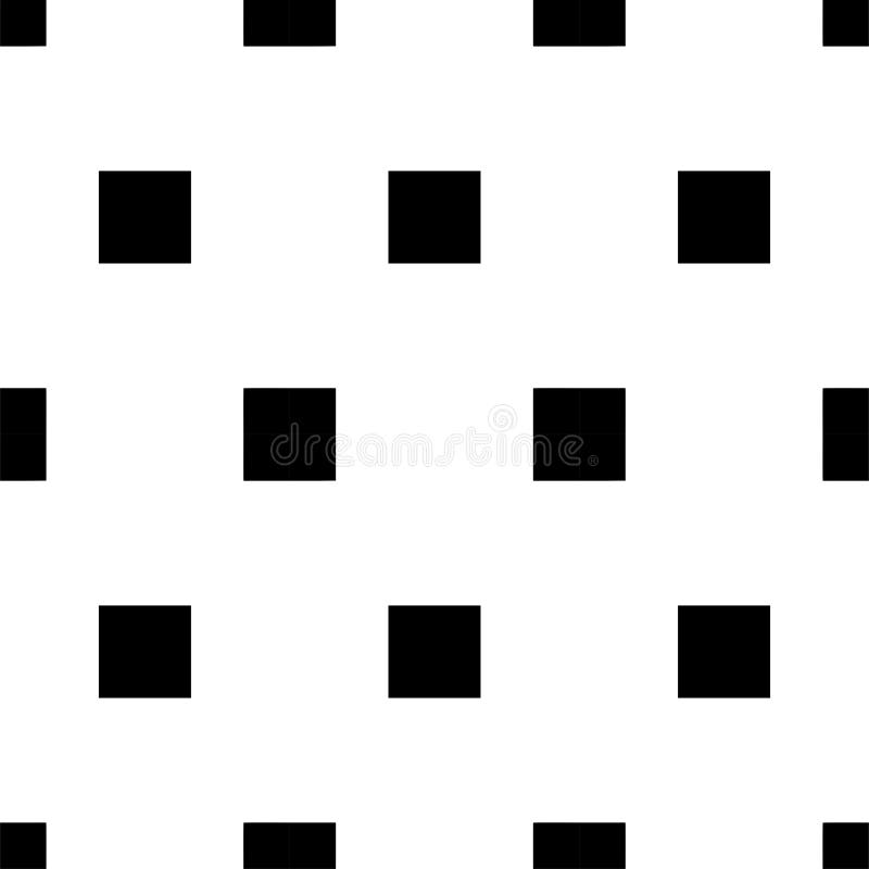 Classic Monochrome Minimalistic Seamless Pattern with Dots. Vector ...