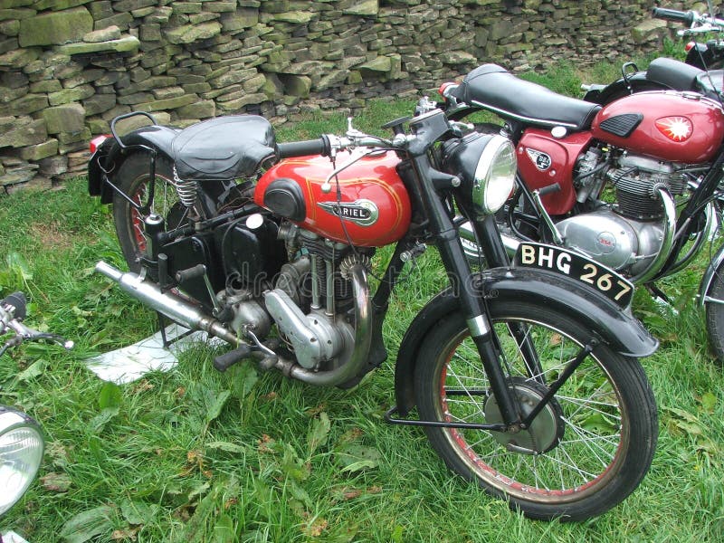 CLASSIC MOTOR-CYCLE editorial stock photo. Image of cycle - 50295698