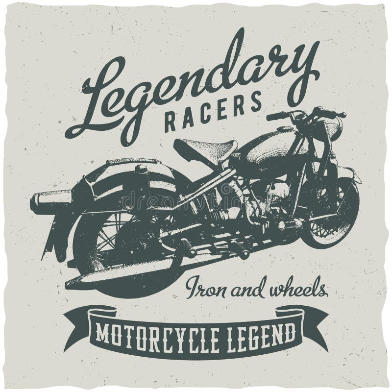 Classic Motorcycles Stock Illustrations – 514 Classic Motorcycles Stock ...