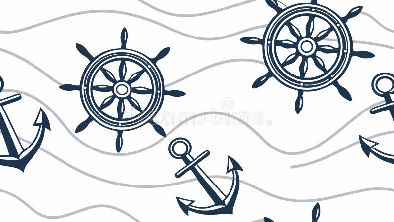 Classic Maritime Motif Stock Illustrations – 670 Classic Maritime Motif ...