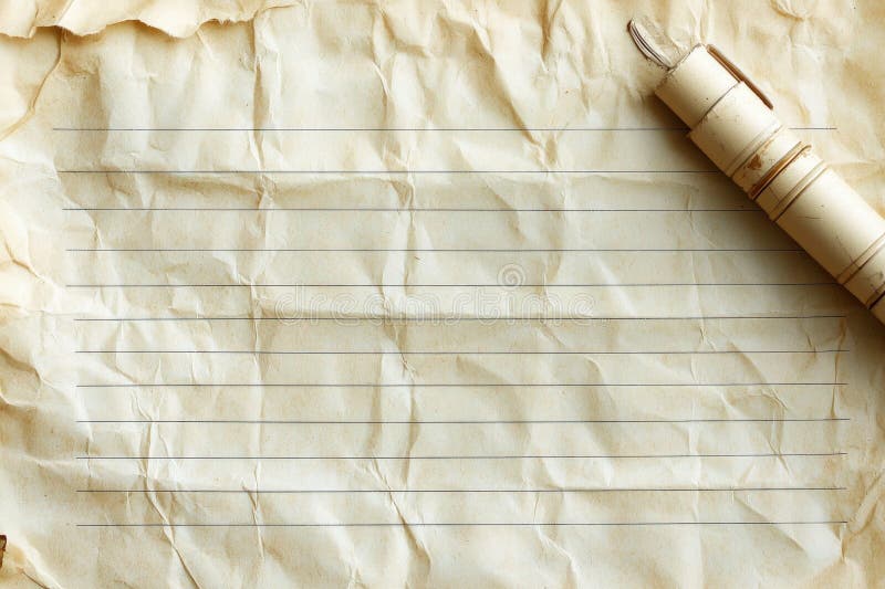 A Classic Note Paper Background Suitable for Various Writing and ...