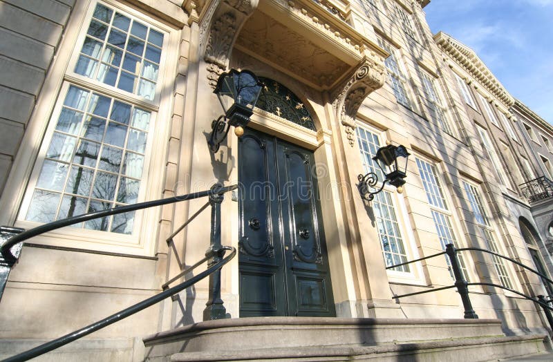 Classic Old Office Building in Seattle Stock Image - Image of building ...