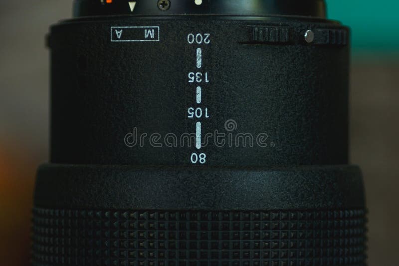 Classic Old Camera Zoom Lens Stock Photo - Image of light, camera ...