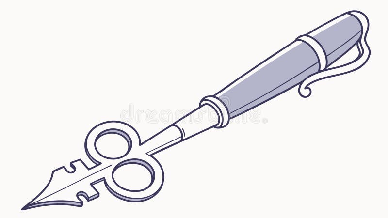 Classic Old Fashioned Quill Pen, Symbol of Writing and Creativity ...