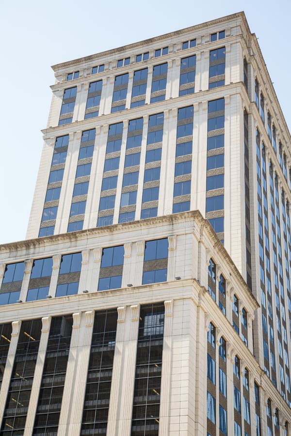 Classic Old Office Building in Seattle Stock Image - Image of building ...