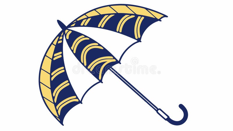 Classic Open Umbrella, Protection Comfort, Vector Design Generative AI ...