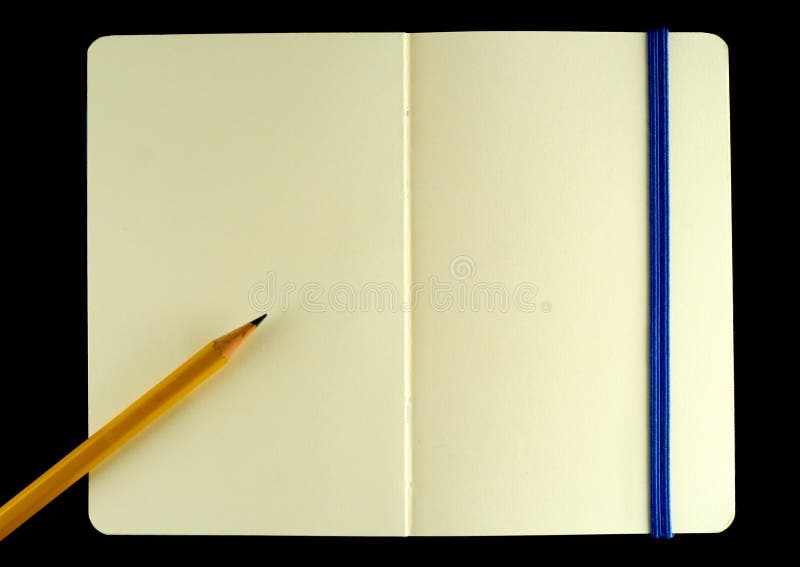 Classic Opened Moleskine Note Book Stock Photos - Free & Royalty-Free ...