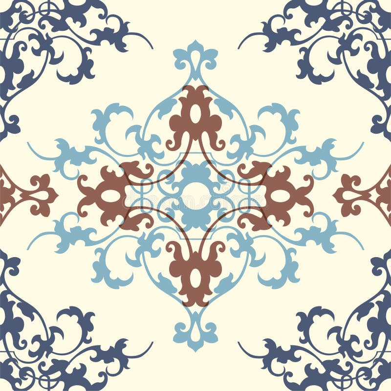 Classic pattern stock vector. Illustration of middle - 37702763