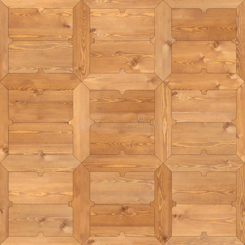 Classic Pattern Parquet of Natural Wood Seamless Texture Stock Photo ...
