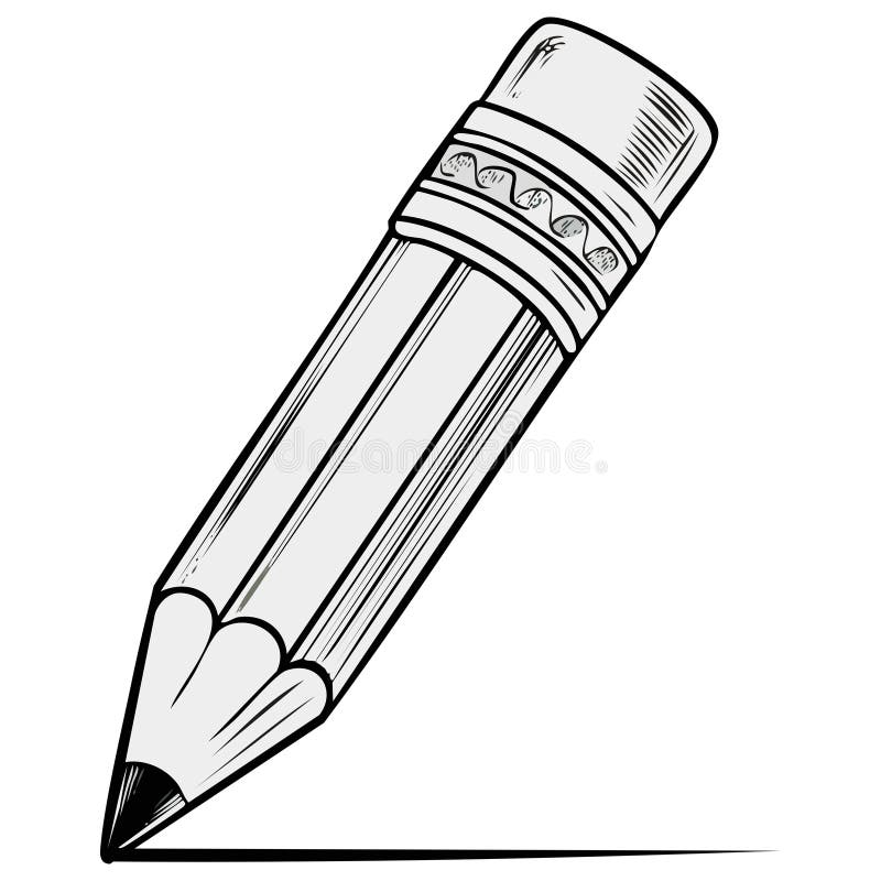 Eraser Black White Stock Illustrations – 8,872 Eraser Black White Stock ...