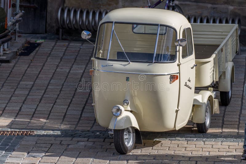 Classic Piaggio Pentaro Convertible of the 60s Editorial Photo - Image ...