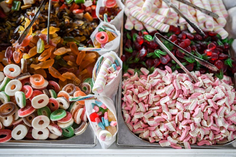 A classic Pick`n`Mix stock image. Image of colourful - 125939037