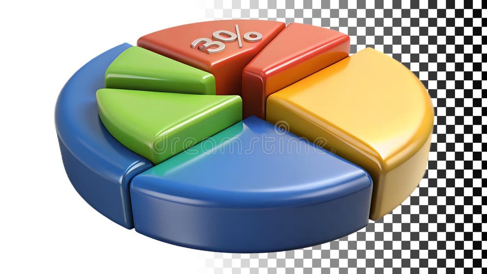 Pie Chart Icon, Data Visualization for Statistics and Business Reports ...