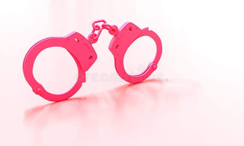 Pink Handcuffs Stock Illustrations – 321 Pink Handcuffs Stock ...