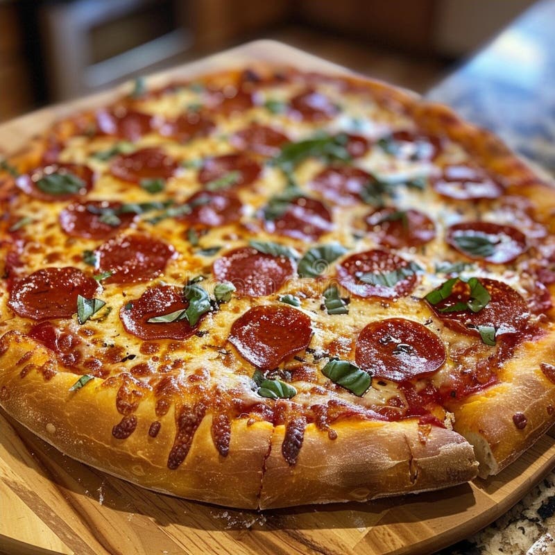 Classic Pizza in a Gaming Chair, Ready for a Virtual Feast Stock Image ...