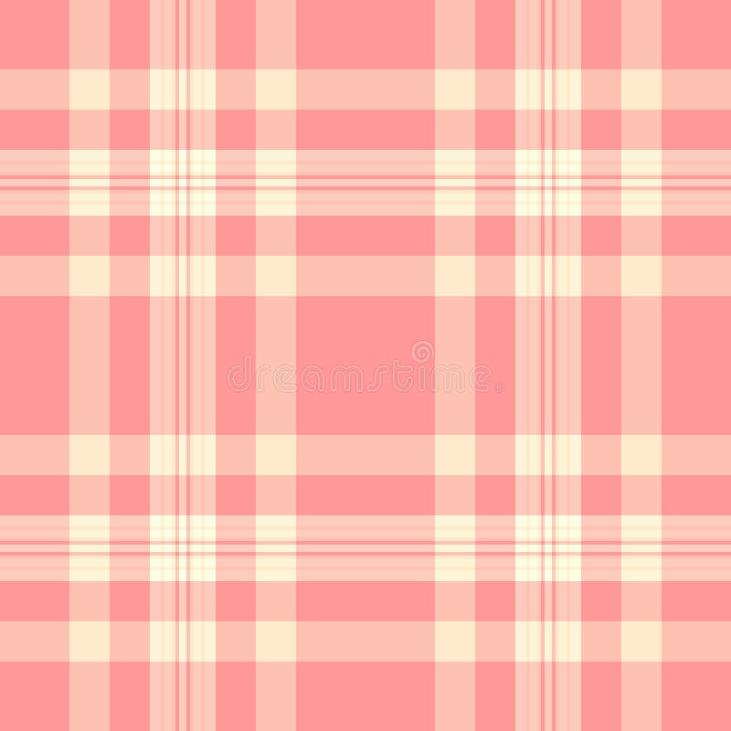 Classic Plaid Pattern in Soft Pink and Beige. Versatile for Backgrounds ...