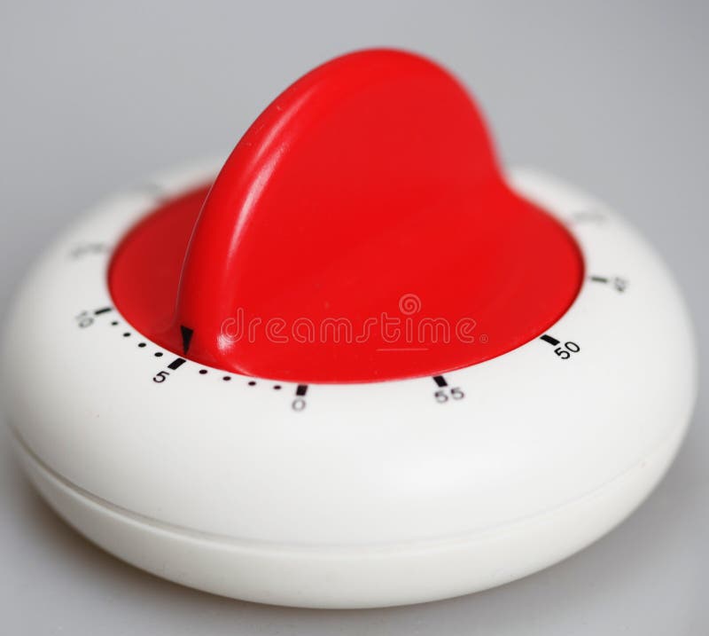Classic Plastic Kitchen Timer Stock Image - Image of border, organic ...