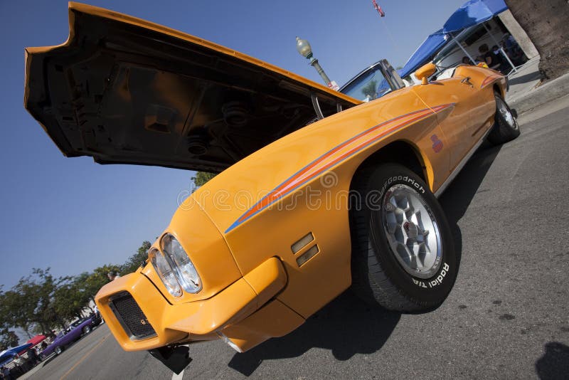 Classic Pontiac GTO Judge editorial stock photo. Image of chrome - 21213573