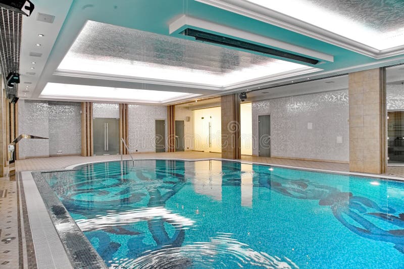 Classic Pool Room stock photo. Image of modern, room - 184769226