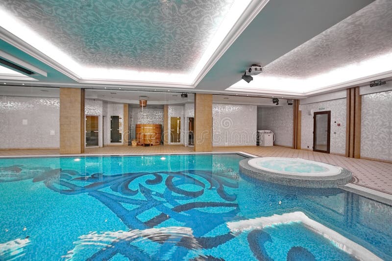 Classic Pool Room stock image. Image of hotel, room - 184769227