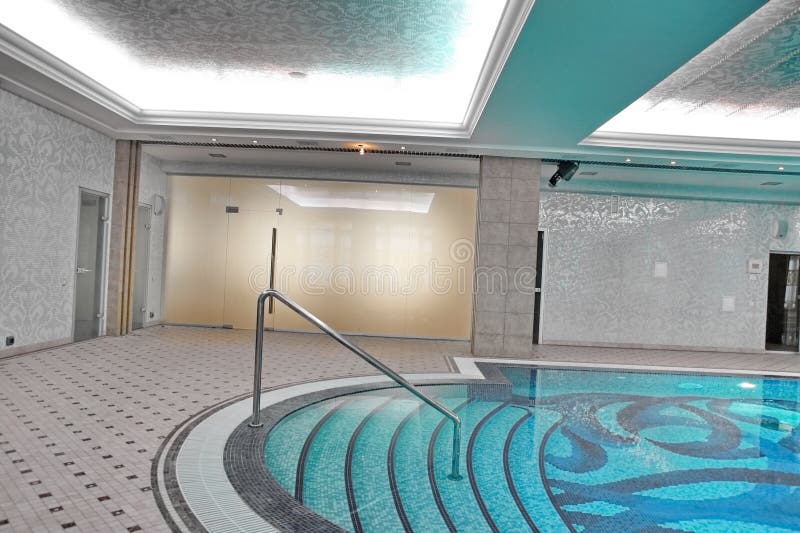 Classic Pool Room stock photo. Image of mosaic, building - 184769240