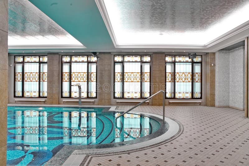 Classic Pool Room stock image. Image of water, swimming - 184769241