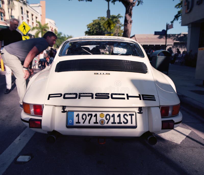 Classic Porsche 911 at a Car Show Editorial Image - Image of muscle ...
