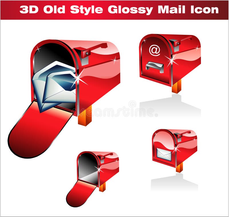 Classic Post Icon stock vector. Illustration of delivery - 9071179