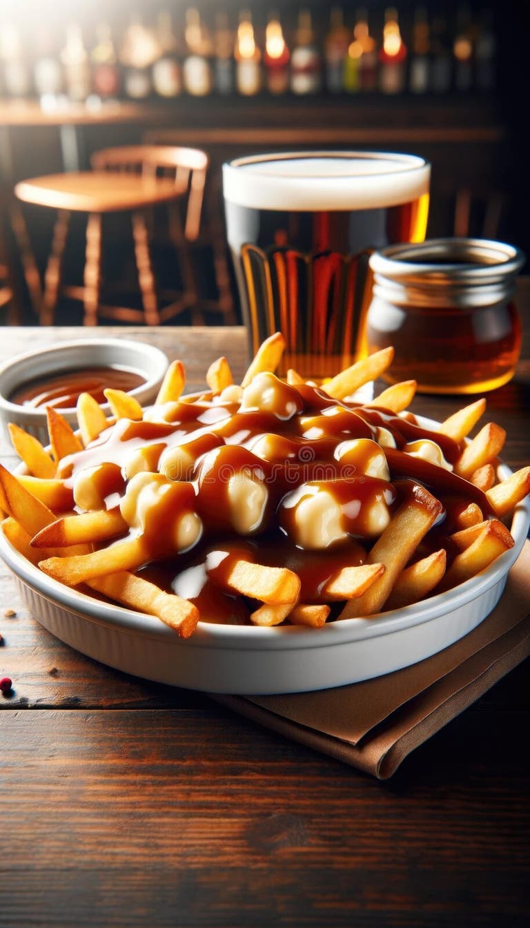 Poutine Dish Stock Illustrations – 120 Poutine Dish Stock Illustrations ...