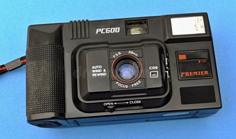 Classic Premier 35mm Camera from the 80`s Editorial Stock Image - Image ...
