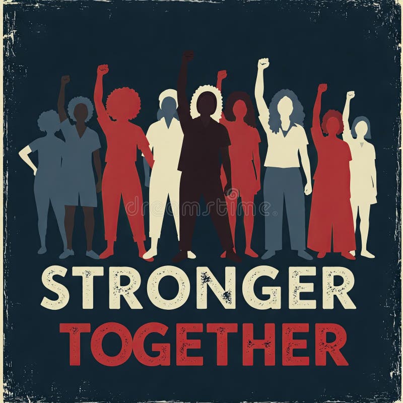 Classic Protest Poster for Feminism Stock Illustration - Illustration ...