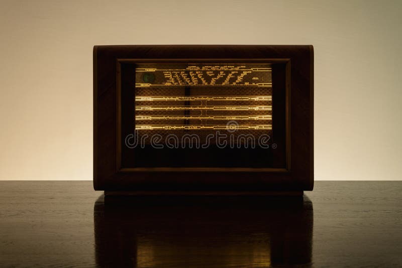 Classic radio stock image. Image of technical, entertainment - 327810739