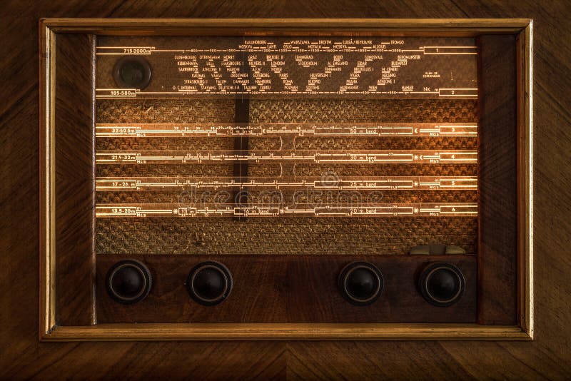 CLASSIC RADIO stock photo. Image of message, program - 367346910