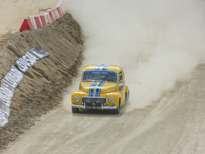 Classic Rally Car on a Portuguese Circuit in 2021 Editorial Photo ...