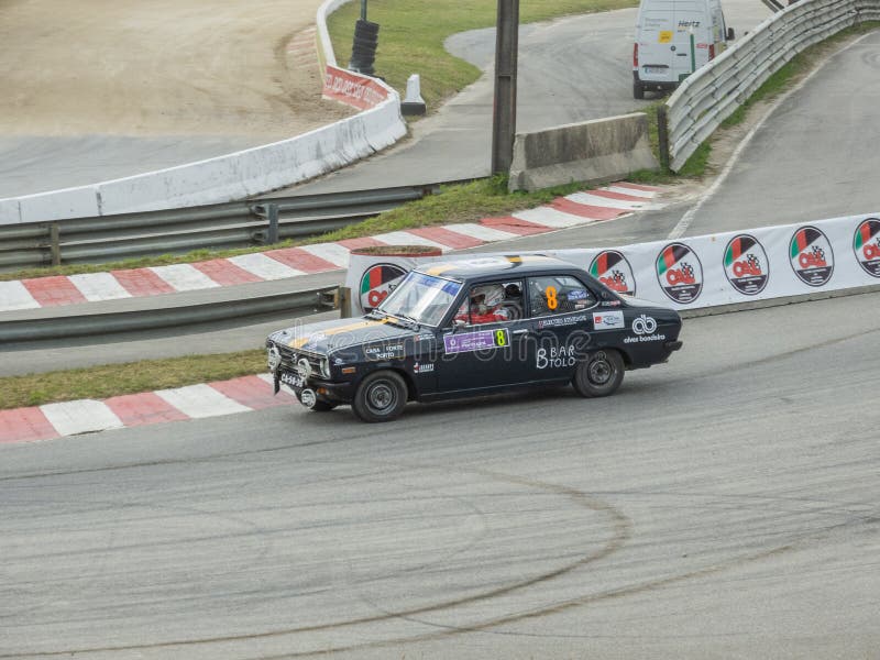Classic Rally Car on a Lousada Portuguese Circuit in 2021 Editorial ...