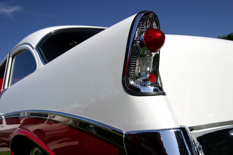 Classic Car Rear View Mirror Stock Image - Image of reflective, shiny ...