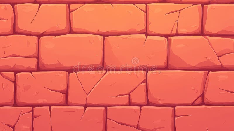 A Classic Red Brick Wall Texture, Perfect for a 2D Platformer Game ...