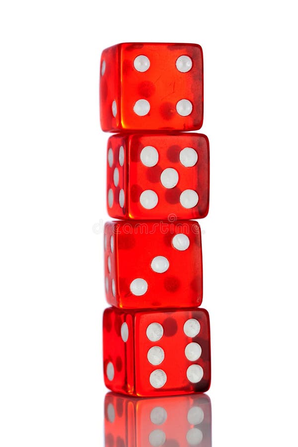 Two Dice stock photo. Image of balanced, clear, white - 5027544
