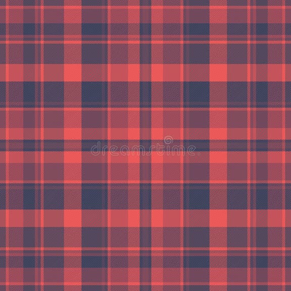 Classic Red and Navy Plaid Pattern. a Versatile, Timeless Textile ...