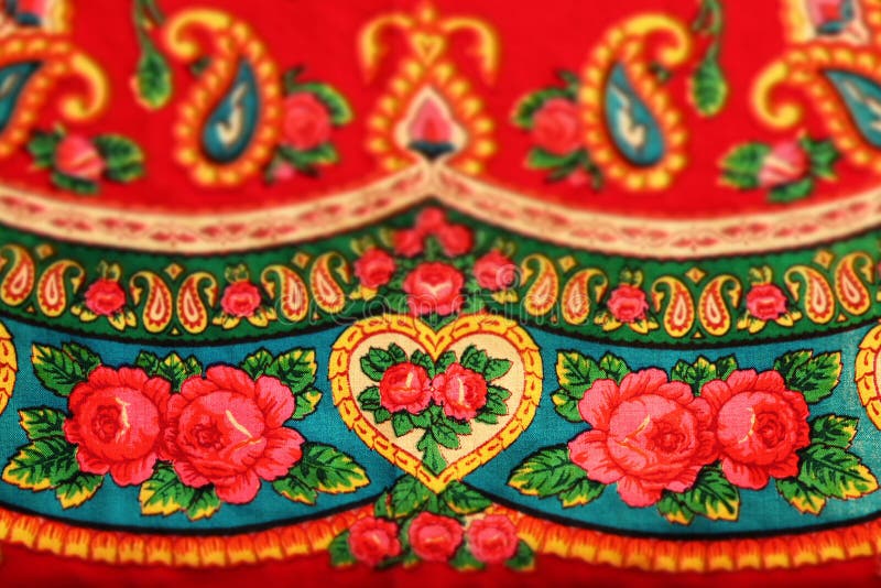 Classic Vintage Ukrainian Folk Pattern Stock Image - Image of vintage ...