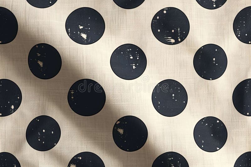 Neutral Background with Classic Polka Dots. Stock Illustration ...