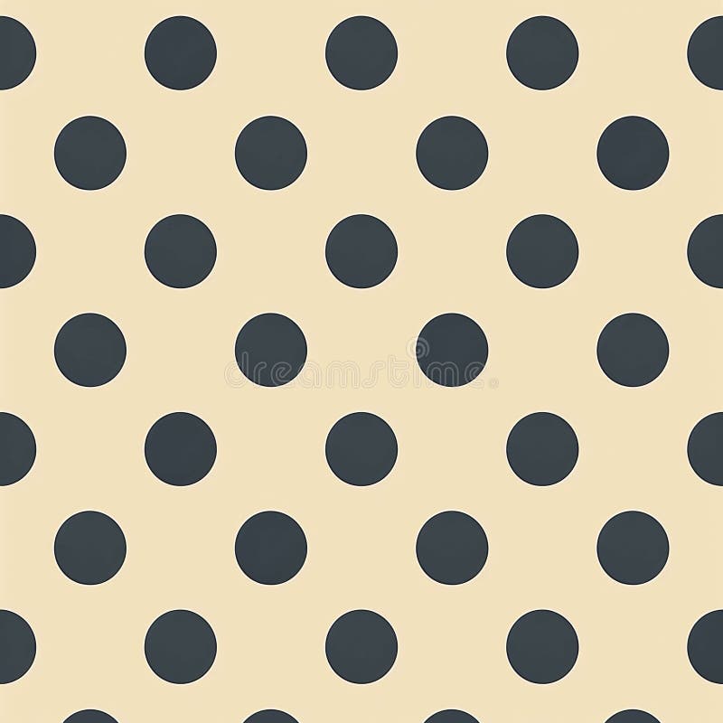 Elegant and Simple Polka Dot Design. Stock Illustration - Illustration ...