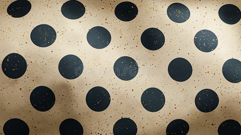 Neutral Tones with Varying Dot Sizes. Stock Illustration - Illustration ...