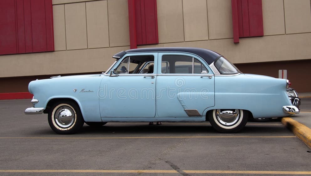 Classic Restored Ford Mainline Editorial Stock Photo - Image of travel ...